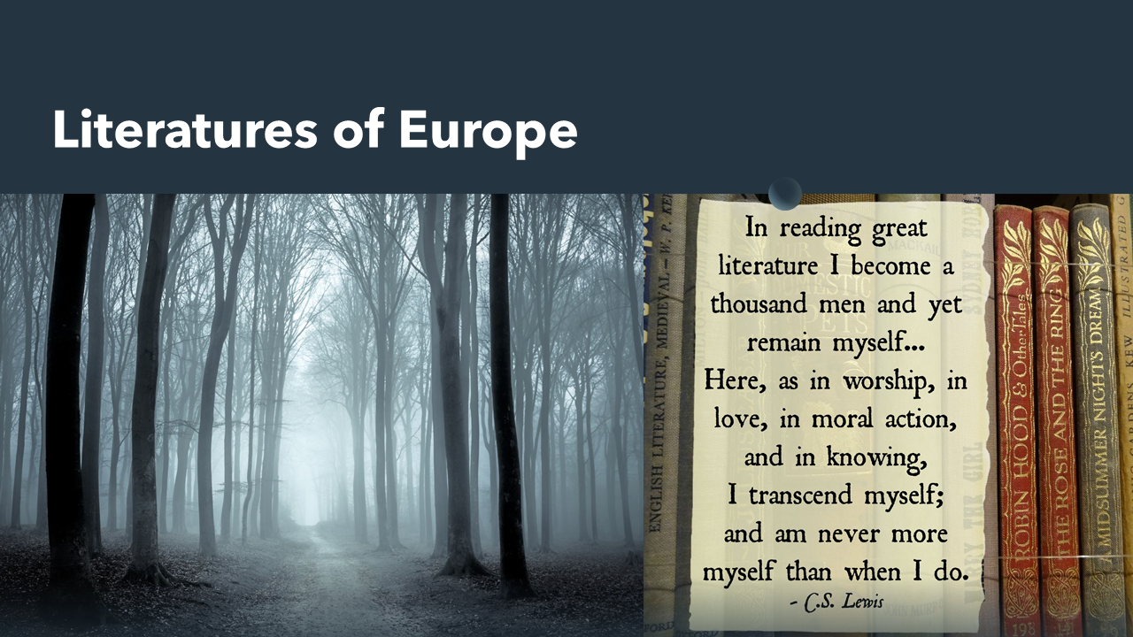 Literatures of Europe – AB LITERATURE, PHILIPPINES